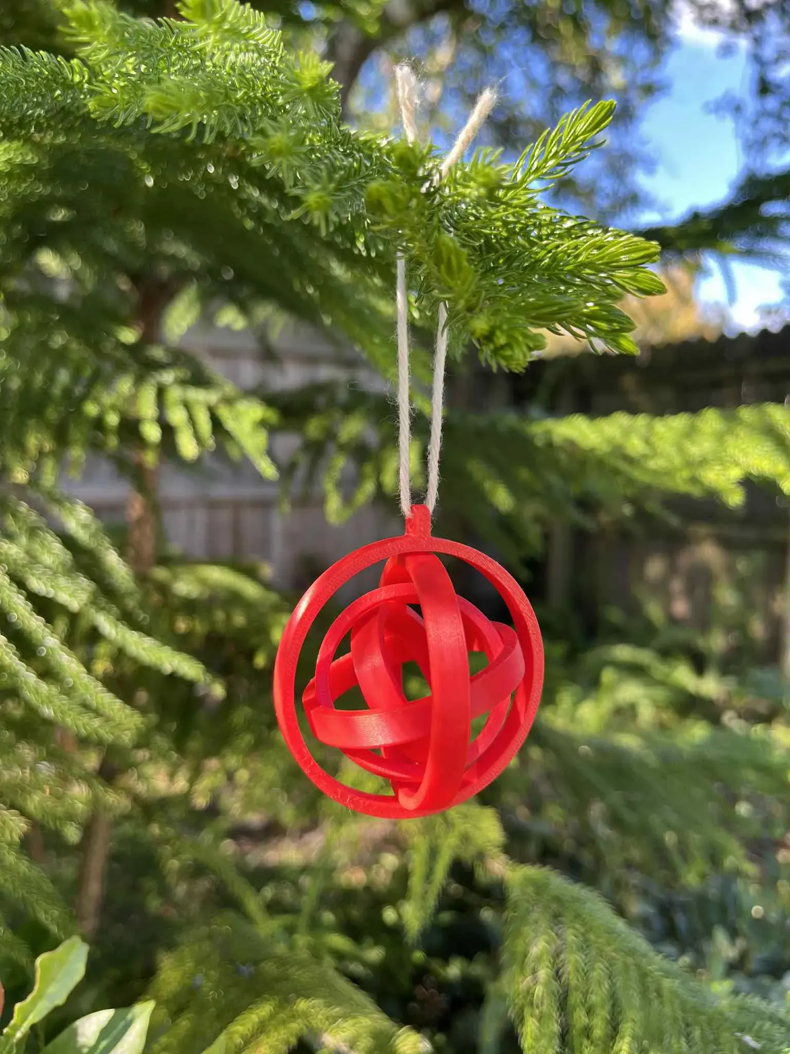 3D Printer Files | 3MF File | Gyro Fun Fidget Christmas Ornament ...