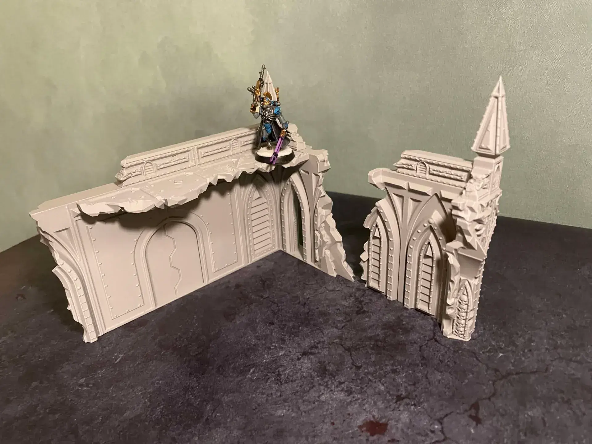 3D Printer Files | 3MF File | Wargame terrain Small ruin 2 Grimdark ...