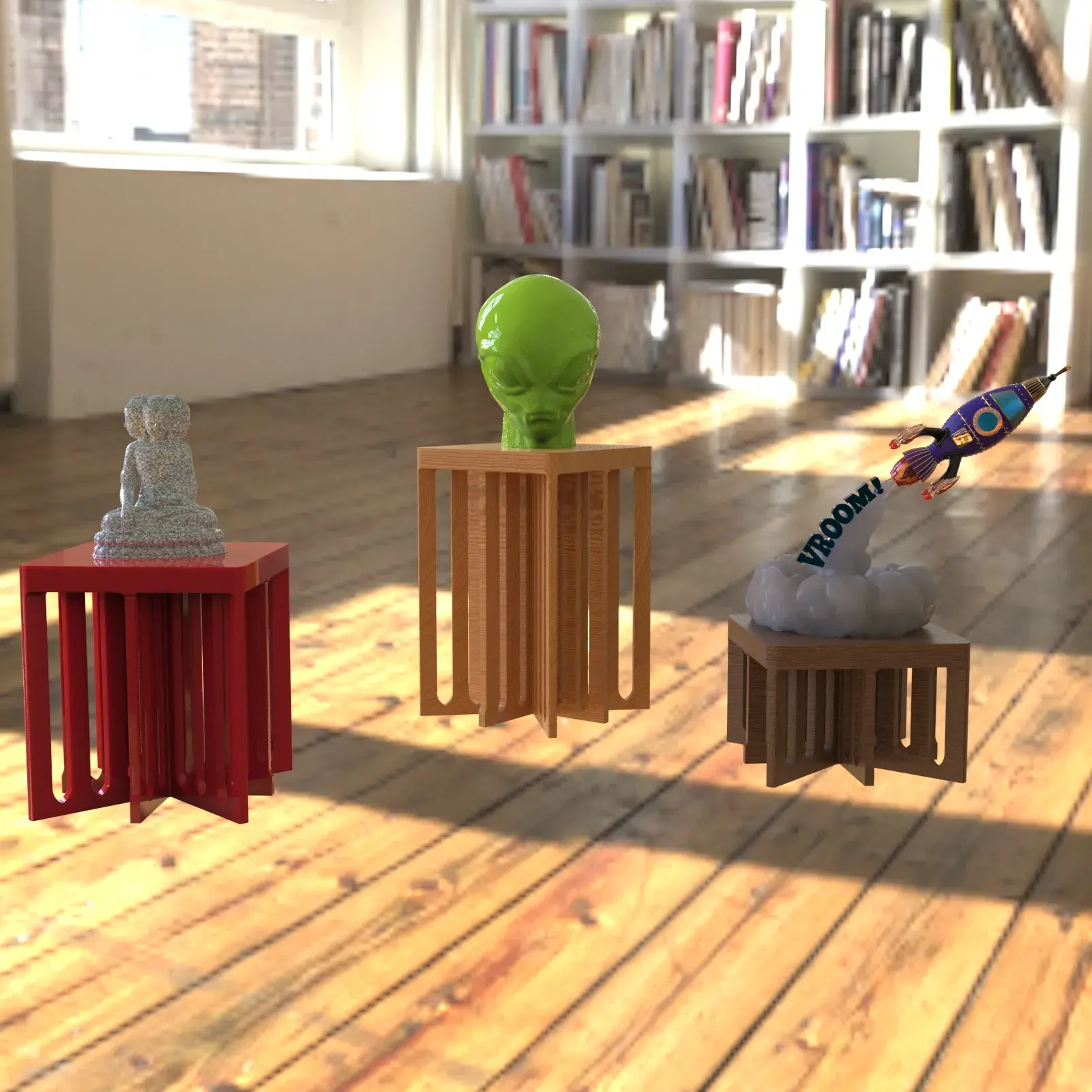 3D Printer Files | 3MF File | Multipurpose stool in different sizes and ...