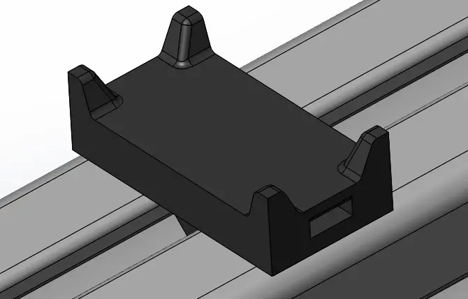 3D Printer Files | 3MF File | Cableblock for I-type-profile nut 8 | Creality Cloud