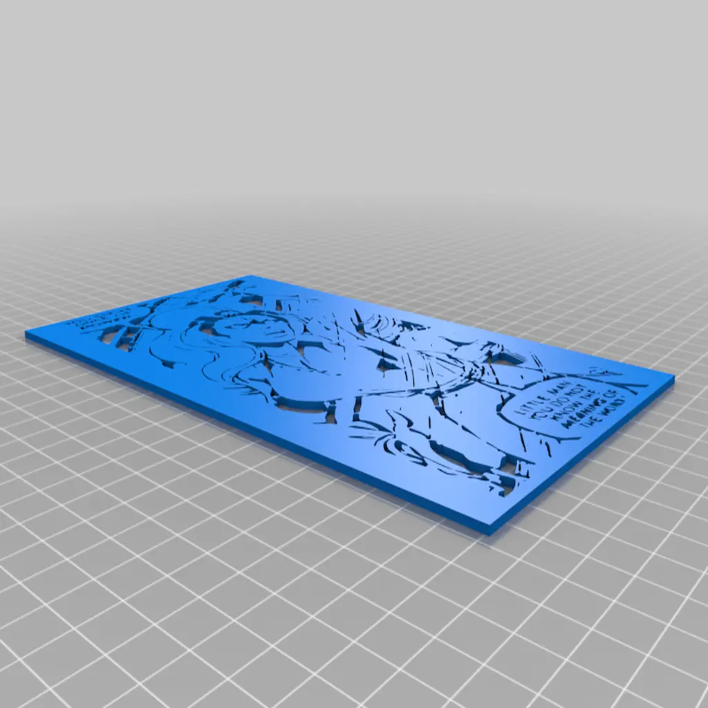 Free Other STL Download - Storm stencil 2by SMT_M 🦊
