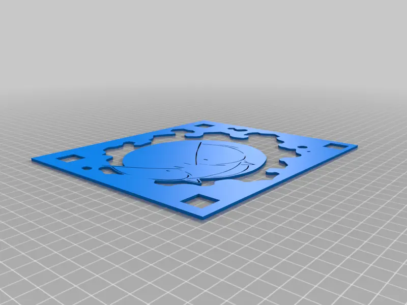 Free Digital Art STL Download - 092 Gastley stencil + 2Dby SMT_M 🦊