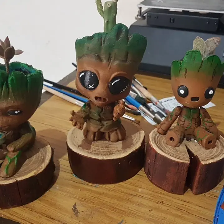 Characters & Creatures STL Download - mate grootby wahyudie