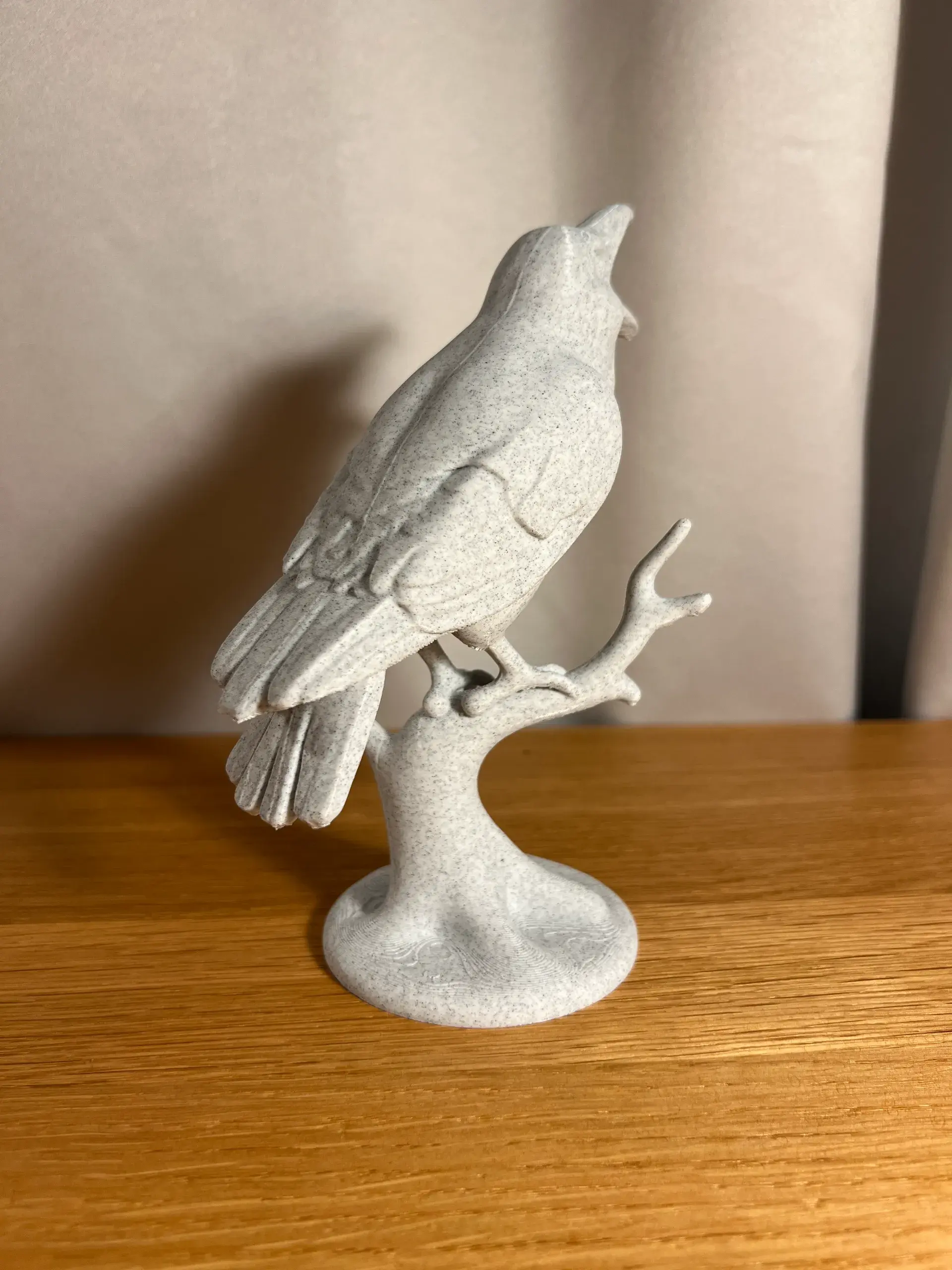 3D Printer Files | 3MF File | Crow on Branch | Creality Cloud