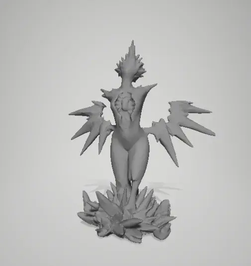 3D Printer Files | 3MF File | Resident Evil Village Crystal Dimitrescu ...