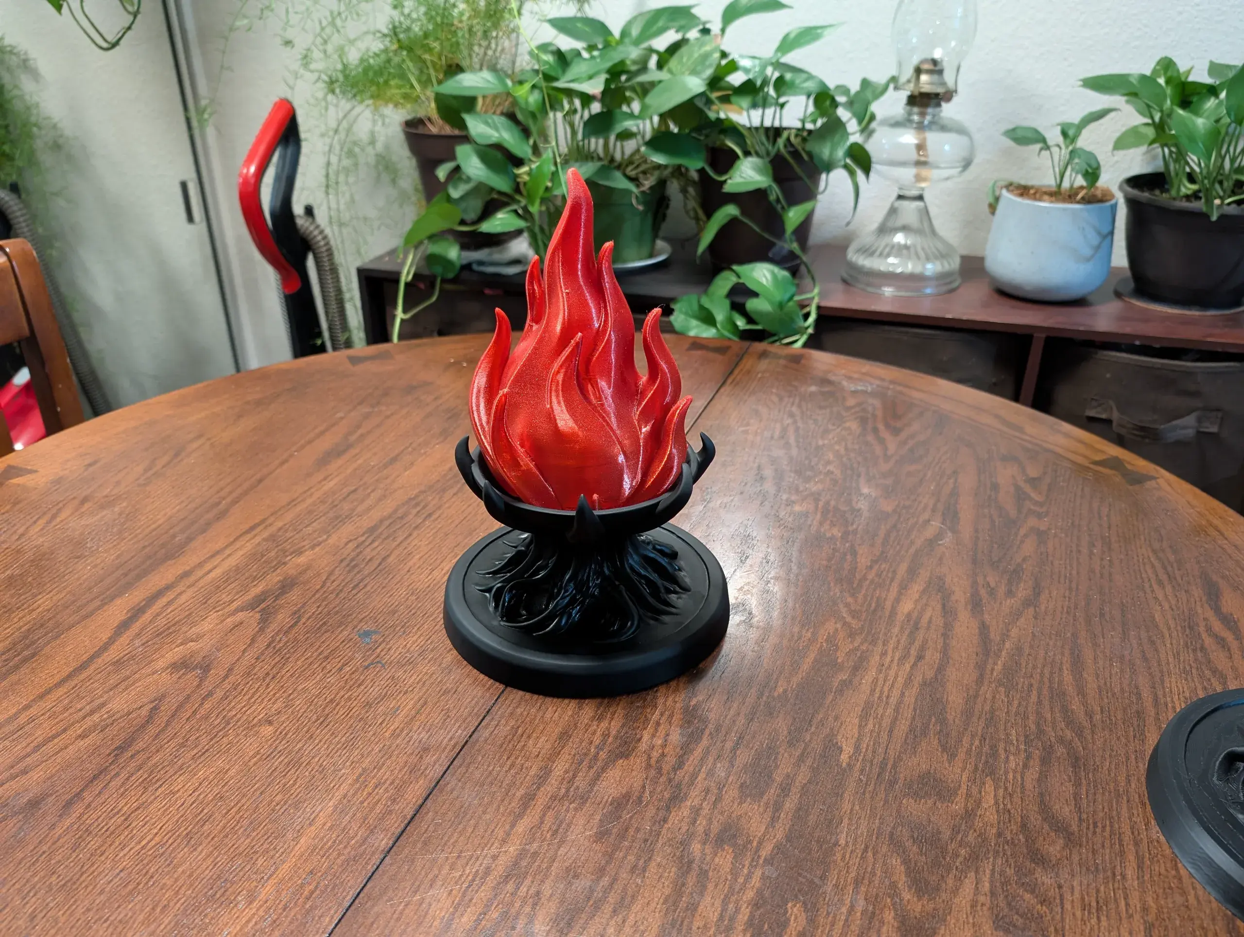 3D Printer Files | 3MF File | Arcane Flame LED Lamp - 2 Part Print ...