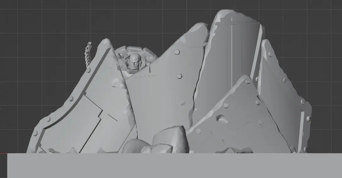Free Miniature Games & Accessories STL Download - 40K Fallen Titan ...