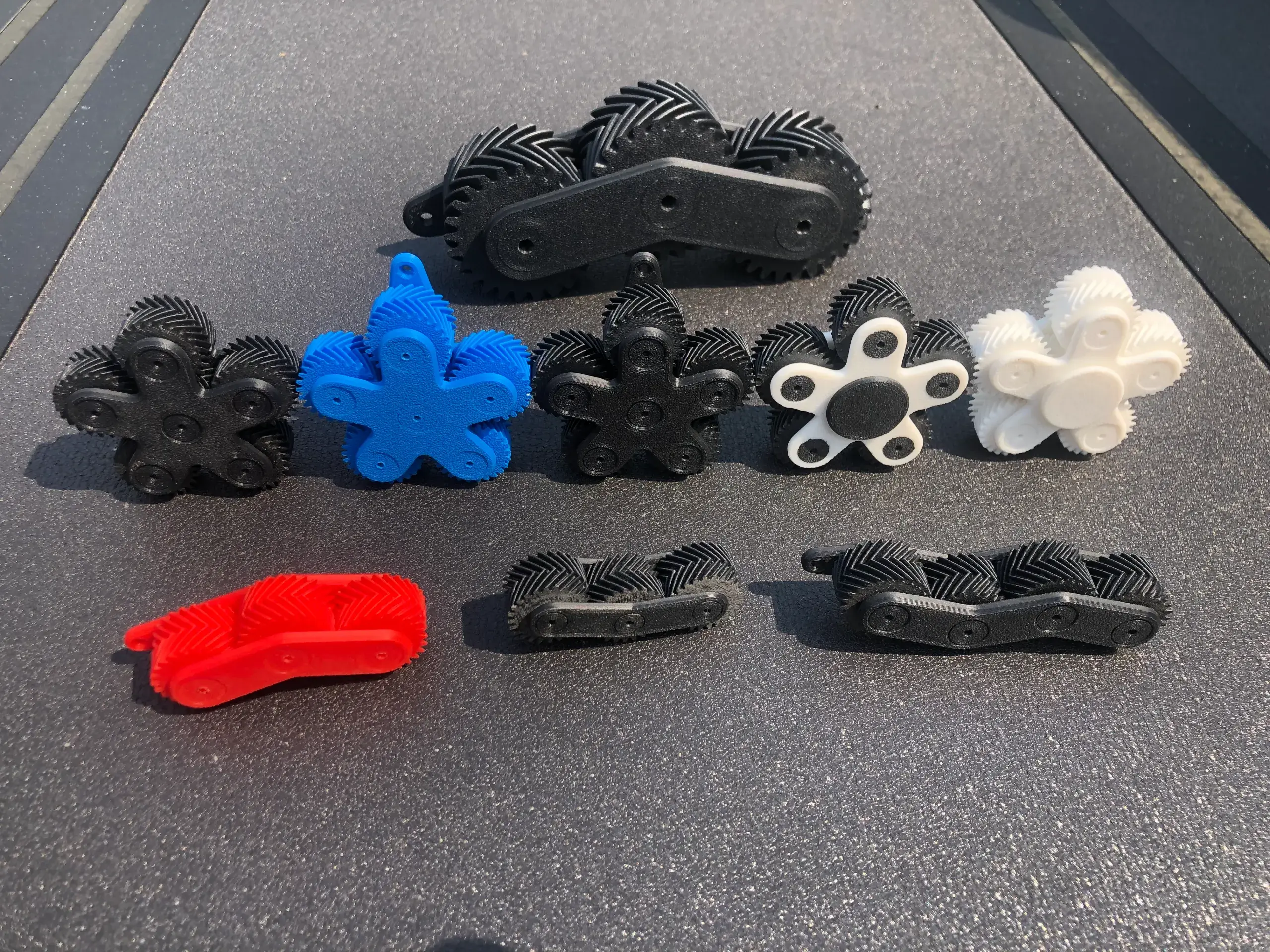 3D Printer Files | 3MF File | Herringbone Gear Tripple Spinner ...