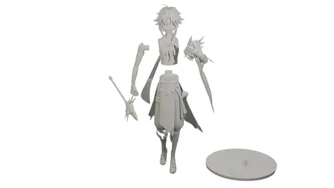 Genshin Impact Xiao V1 STL Collection | 3D models download | Creality Cloud