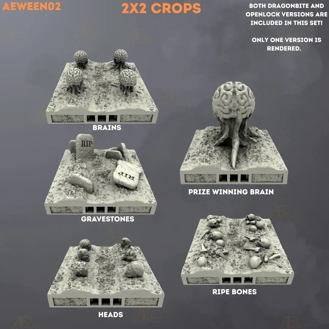 Props & TerrainSTL 다운로드 -AEWEEN02 - Corpse Farm - Aether Studios