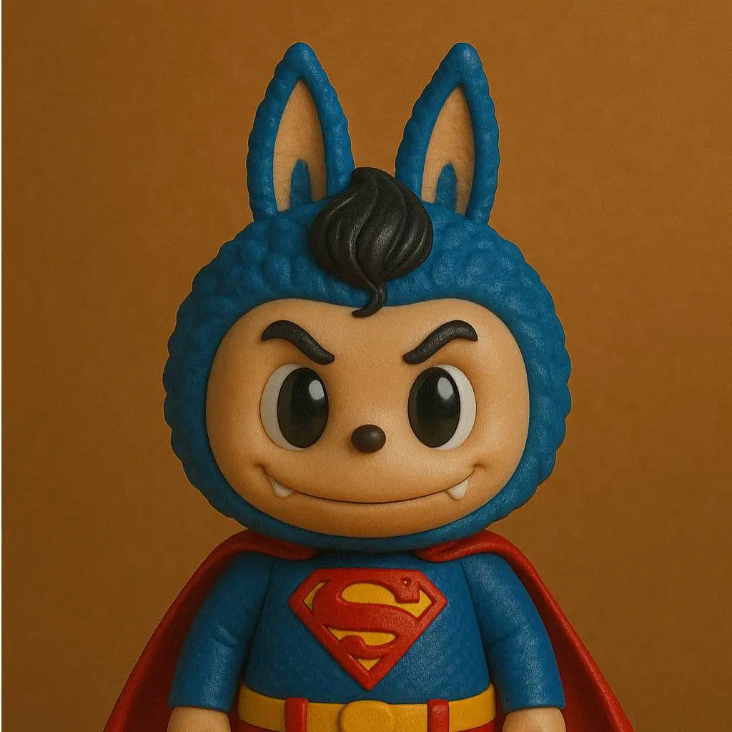 3D Printer Files | 3MF File | Labubu superman | Creality Cloud