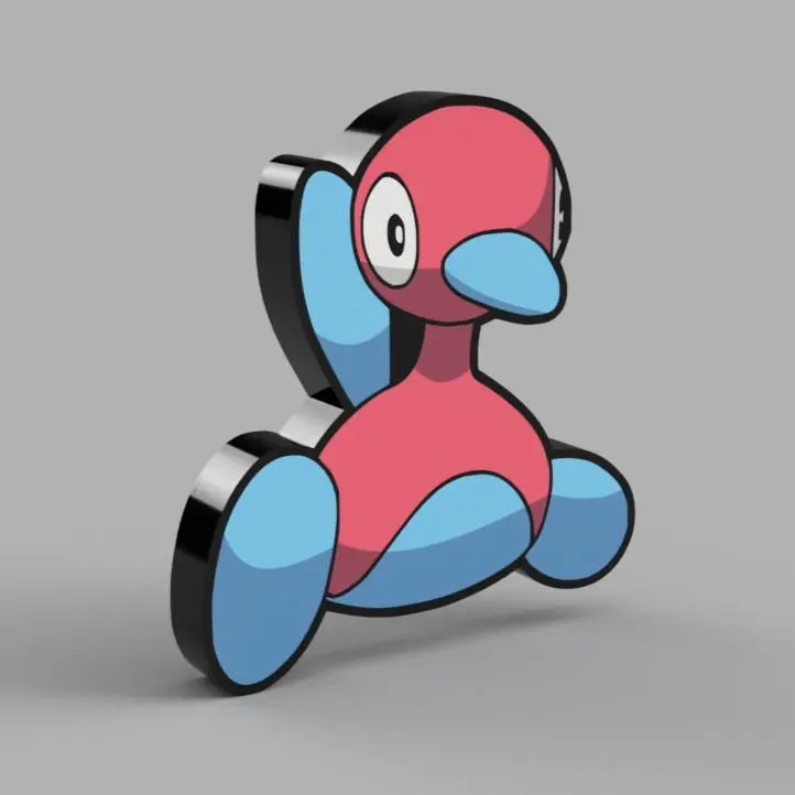 3D Printer Files | 3MF File | Porygon2 Lightbox | Creality Cloud