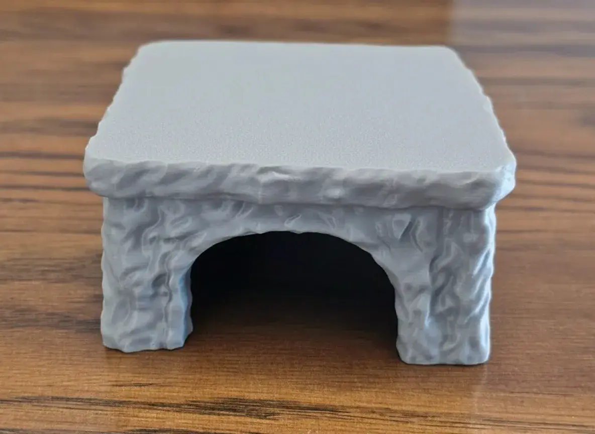 3D Printer Files | 3MF File | Terrarium Hide Cave and Basking Platform ...