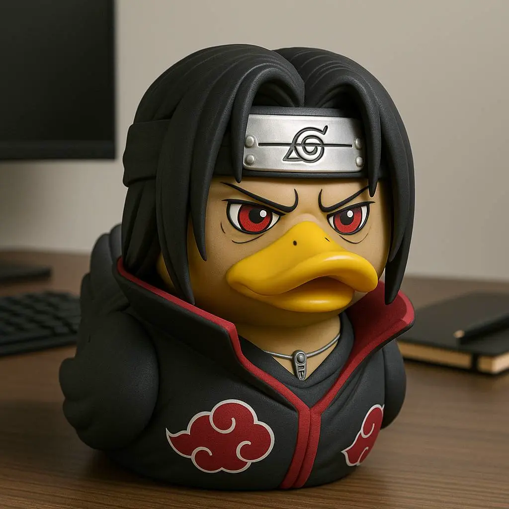 Other STL Download - Rubber Duck - Uchiha itachi Naruto- 3d printby ...