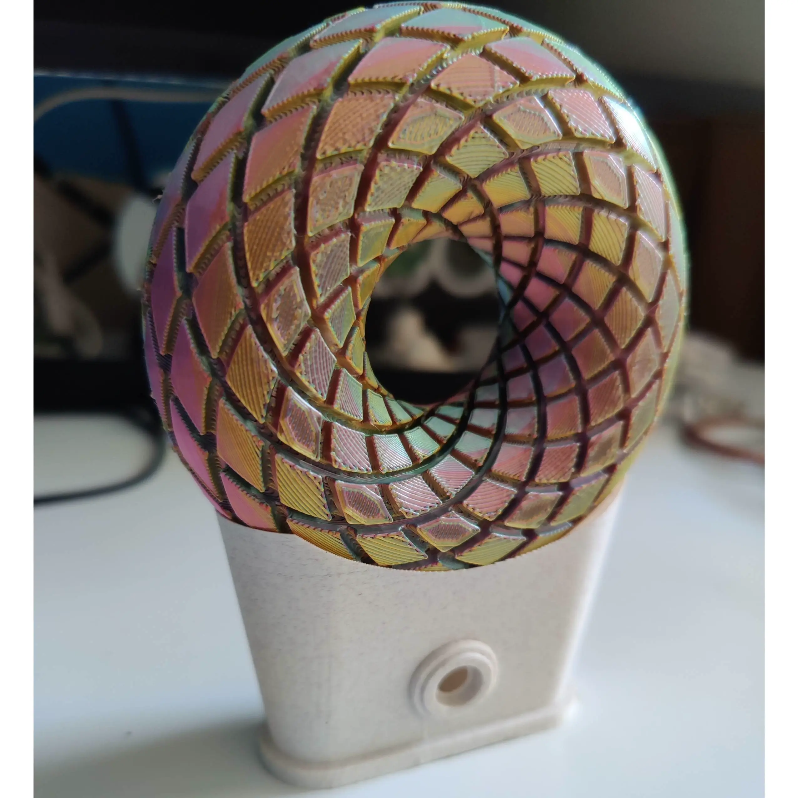 Home Decorations & Ornaments STL Download - BASE Rodin Coil Torus .STL ...