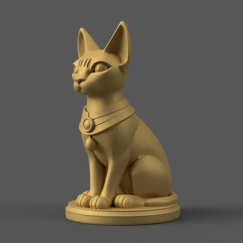Home Decorations & Ornaments STL Download - Stunning Pharaonic Statue ...