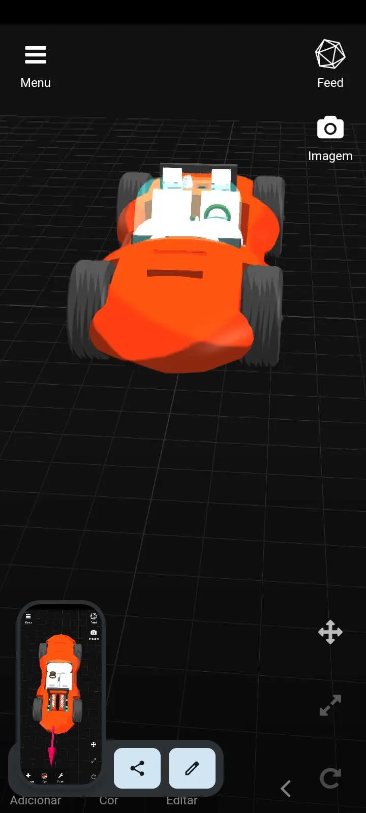 3D Printer Files | 3MF File | Roadster car | Creality Cloud
