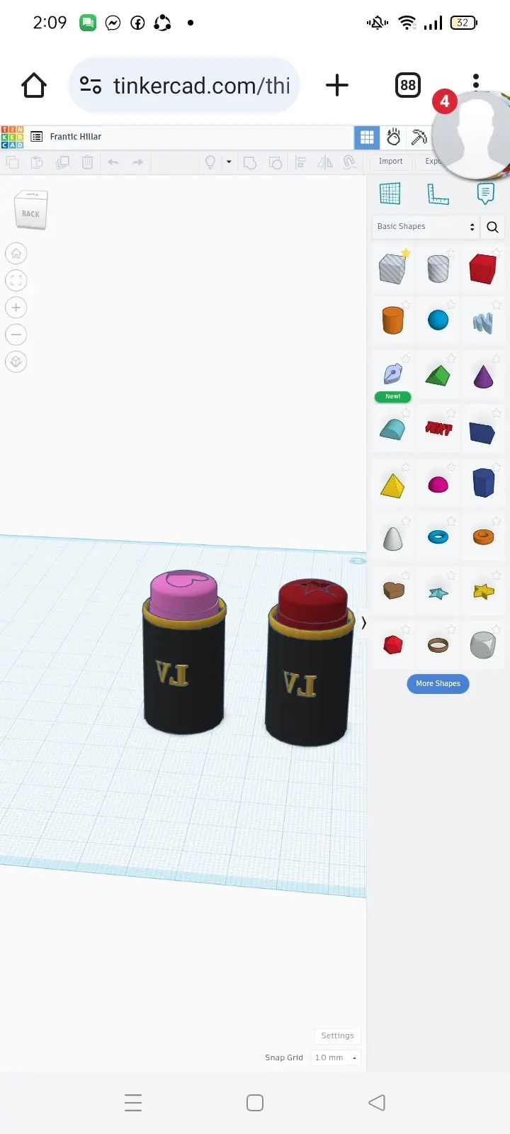 Free Props & Terrain STL Download - Louis Vuitton Lipstick by ...