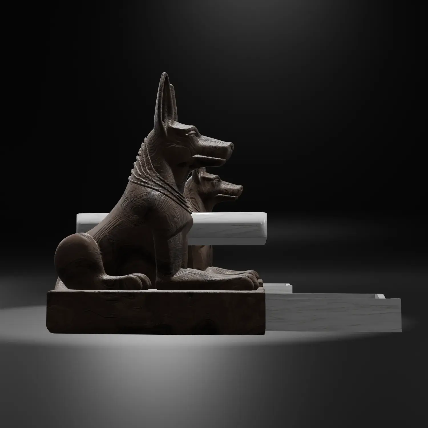 Home Decorations & Ornaments STL Download - Anubis Laptop Stand ...