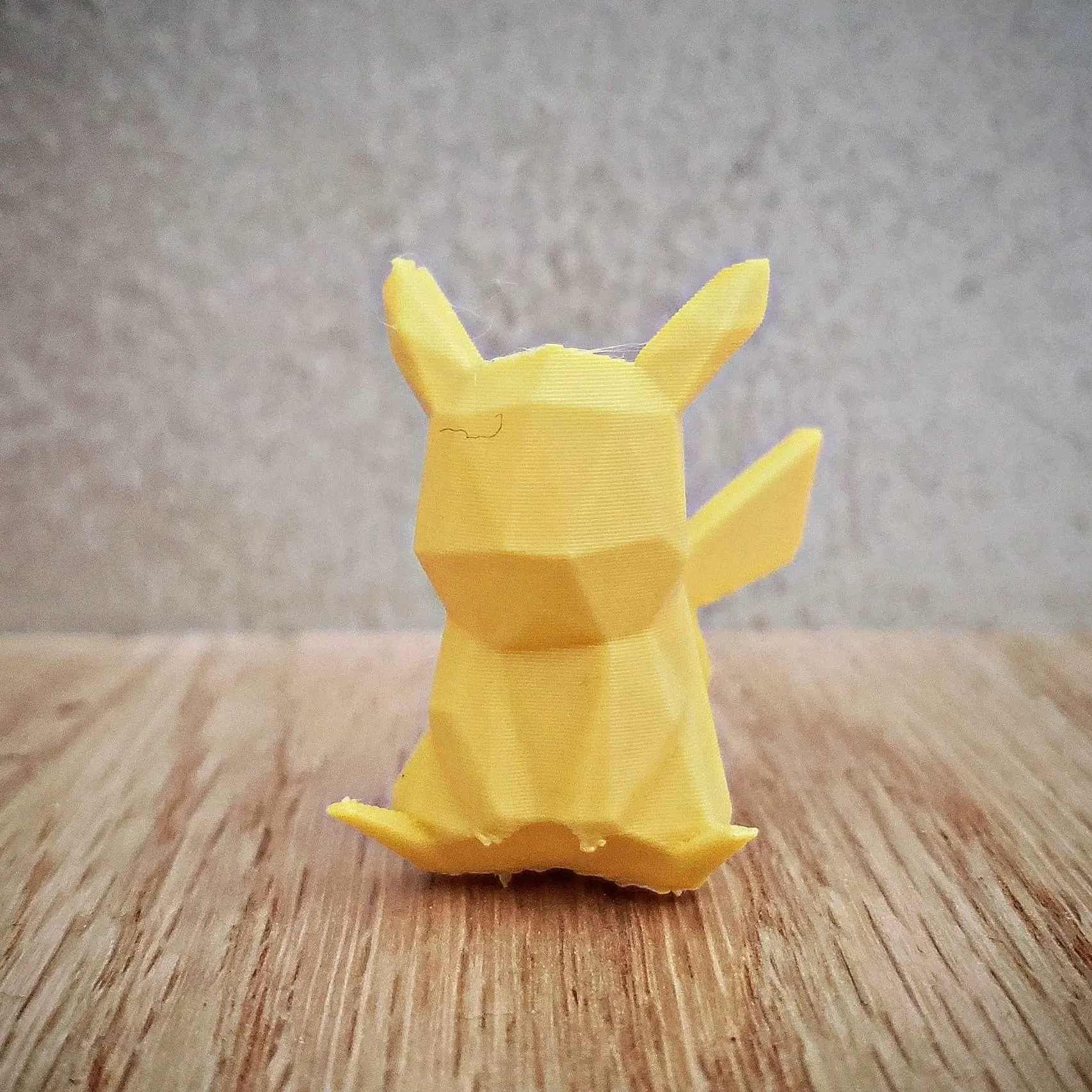 3D Printer Files | 3MF File | Pikachu - low poly (pokemon) | Creality Cloud