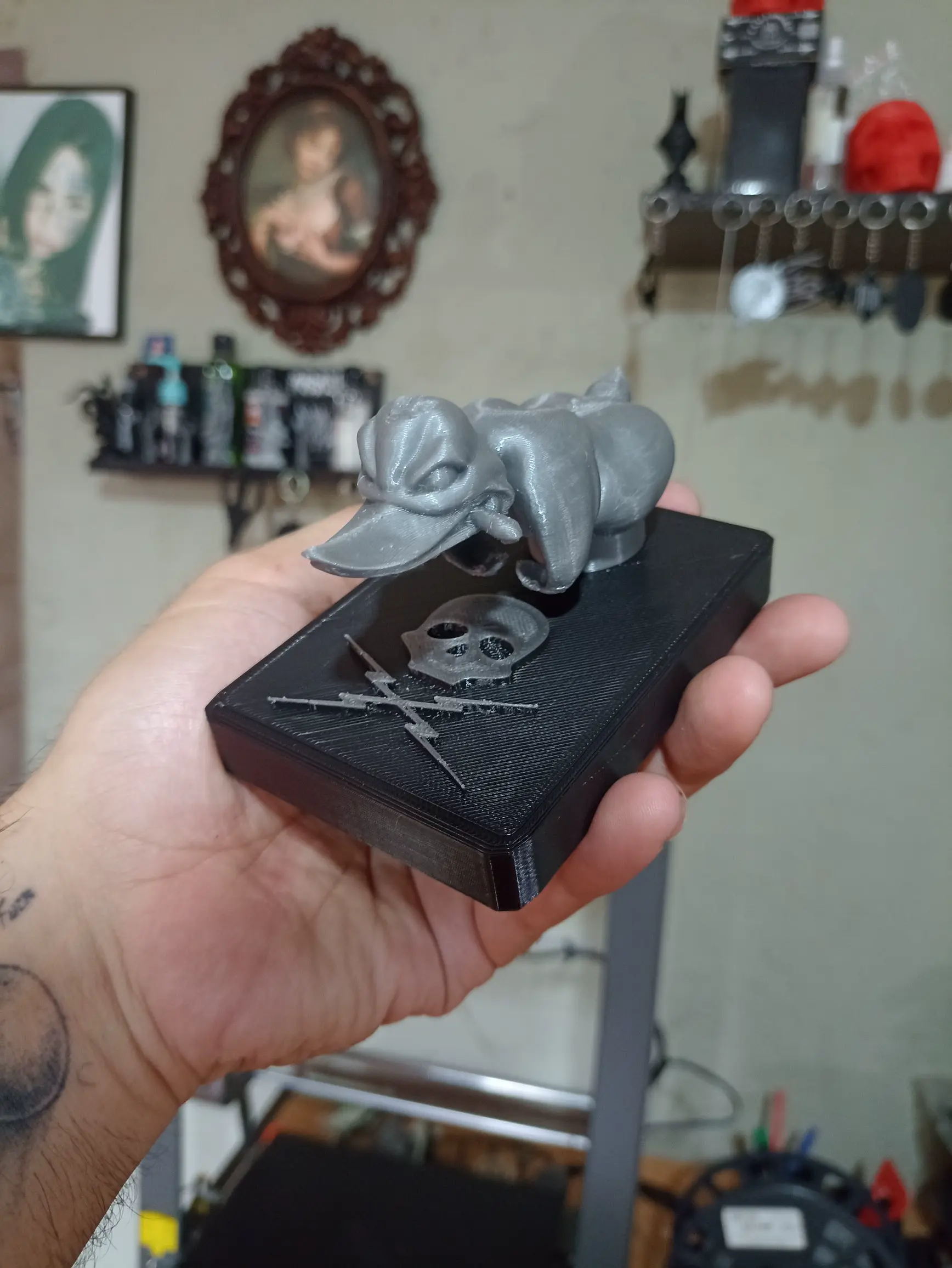 3D Printer Files | 3MF File | DEATH PROOF DUCK & BASE | Creality Cloud