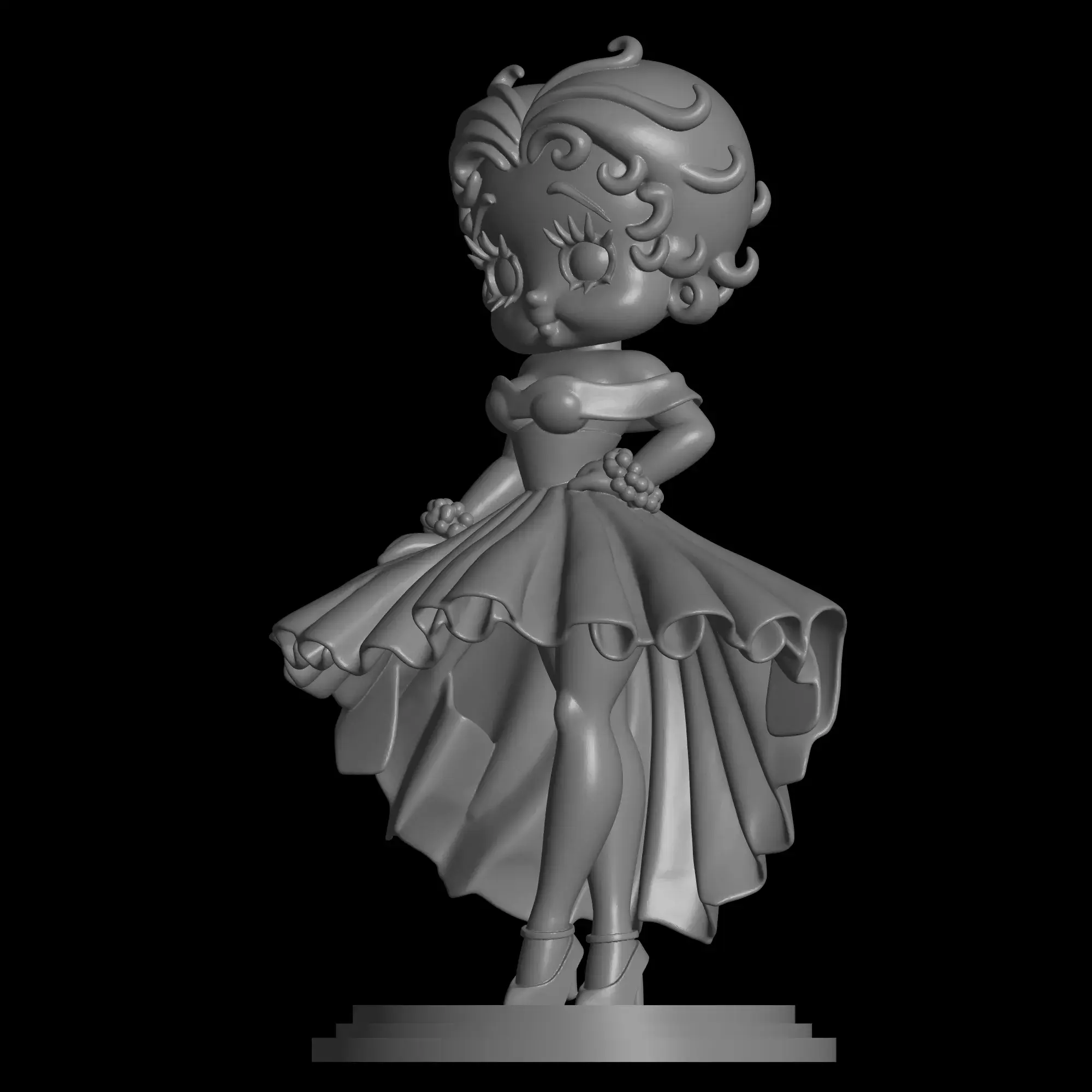 Other STL Download - betty boop danceby BiLeN MeSH SToRe