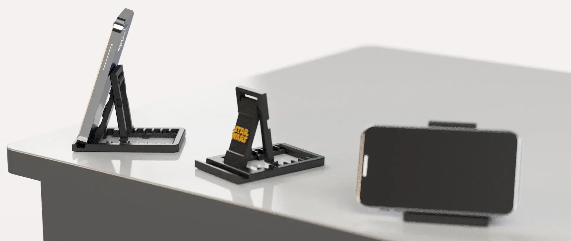 3D Printer Files | 3MF File | STAR WARS EXPANDABLE PHONES STAND BY ...