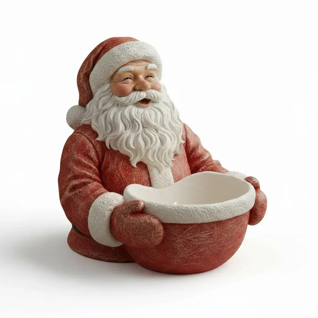 Home Decorations & Ornaments STL Download - Santa Claus - Storage ...