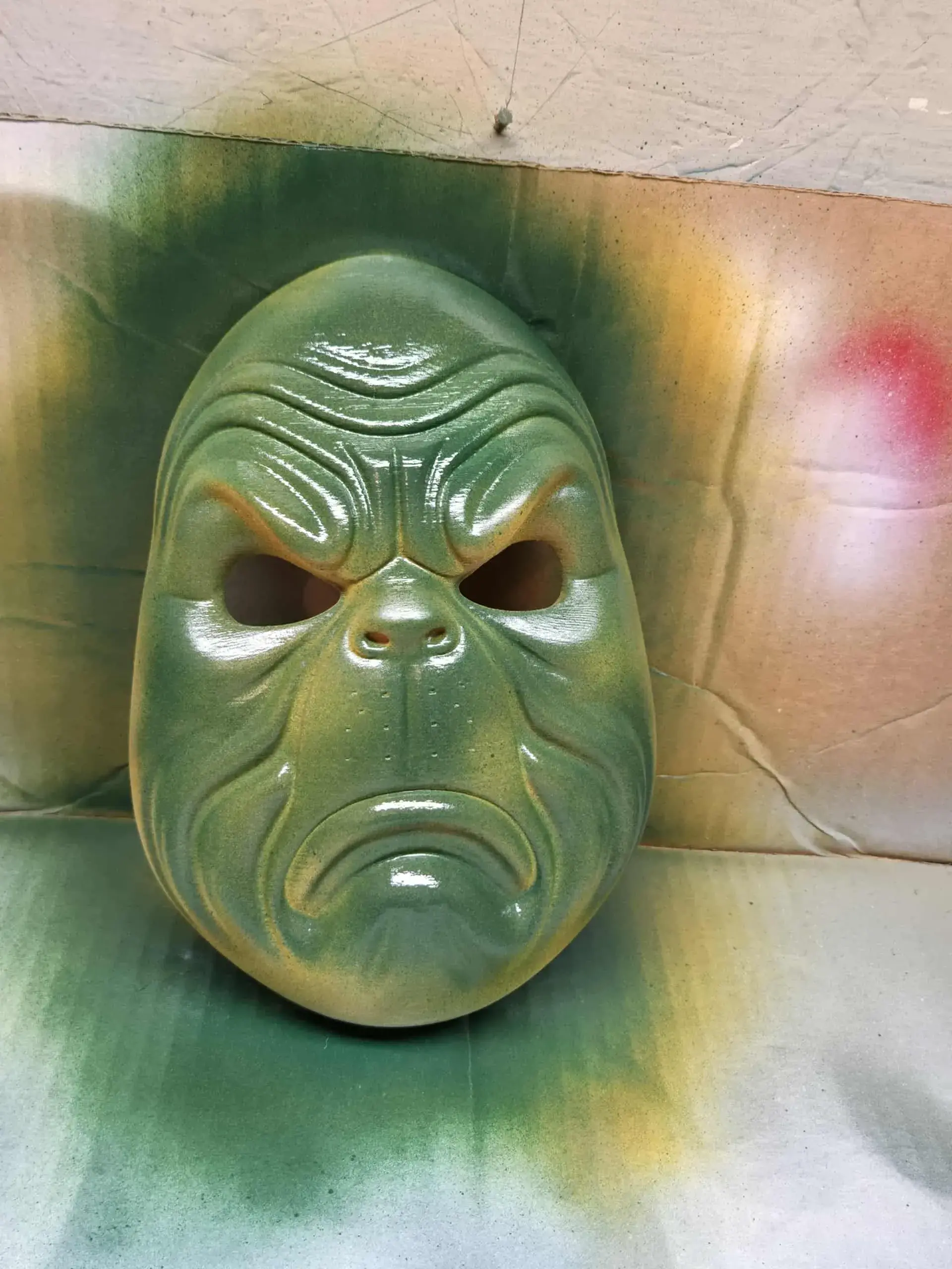 3D Printer Files | 3MF File | Christmas Mean Mr. Grinch Mask Cosplay ...