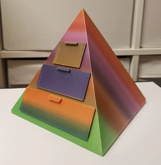 3D Printer Files | 3MF File | Pyramids Storage | Creality Cloud