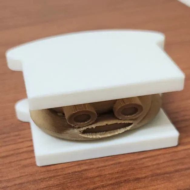 3D Printer Files | 3MF File | Poop sandwich | Creality Cloud