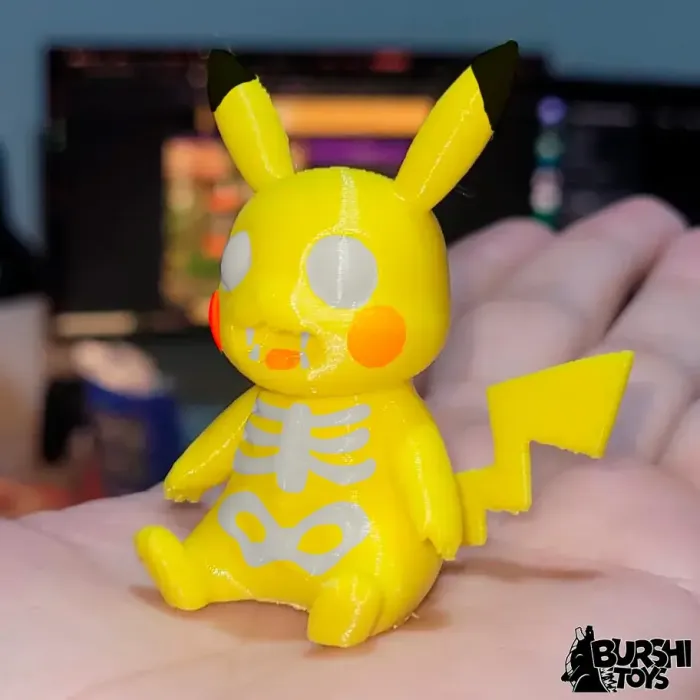 3D Printer Files | 3MF File | Pikachu Halloween edition - zombie ...