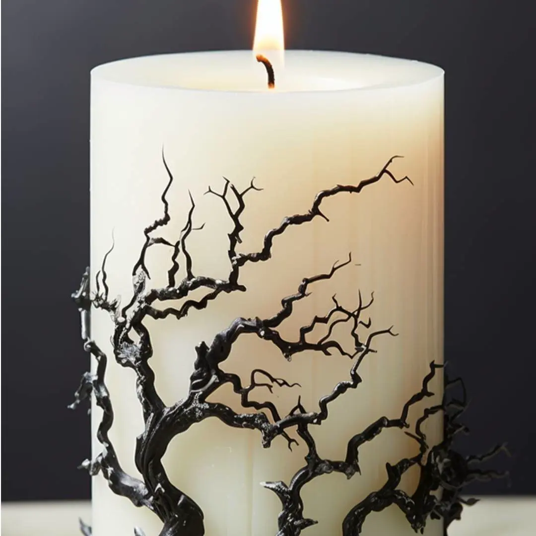 Free Home Decorations & Ornaments STL Download - Gothic Candle with ...