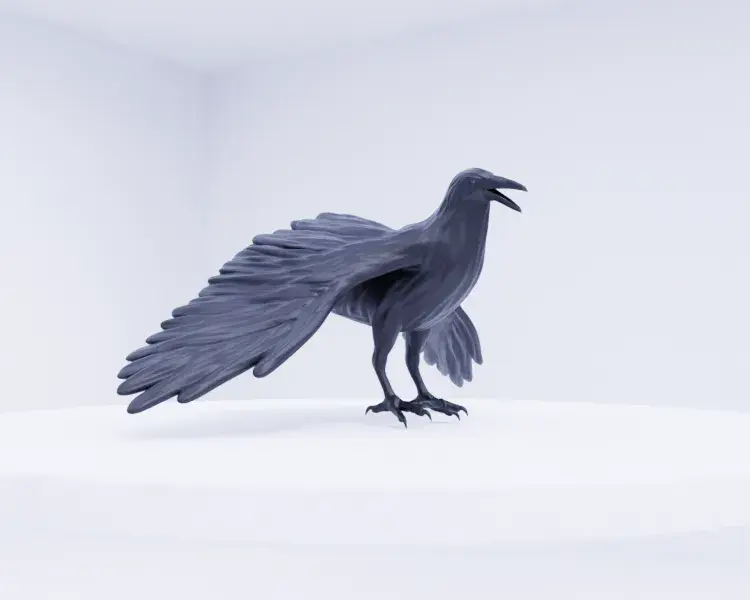 3D Printer Files | 3MF File | Crow | Creality Cloud