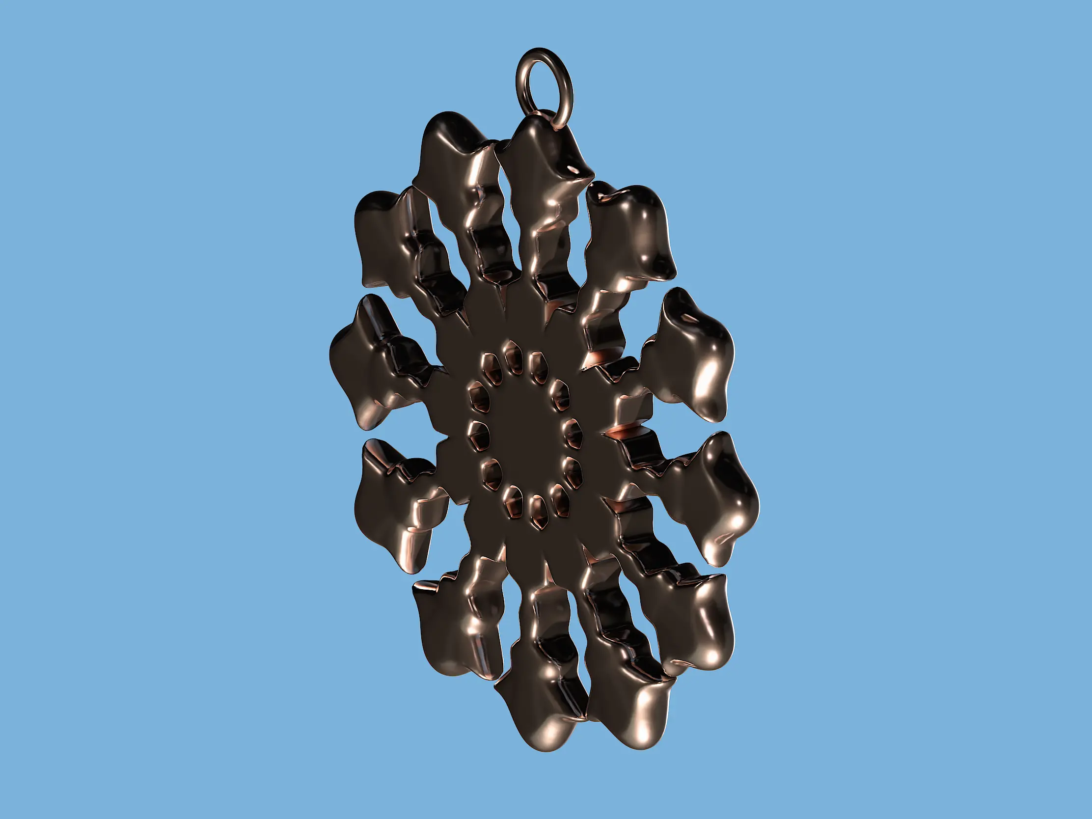 Other STL Download - Snowflake model 12by Mathew prints
