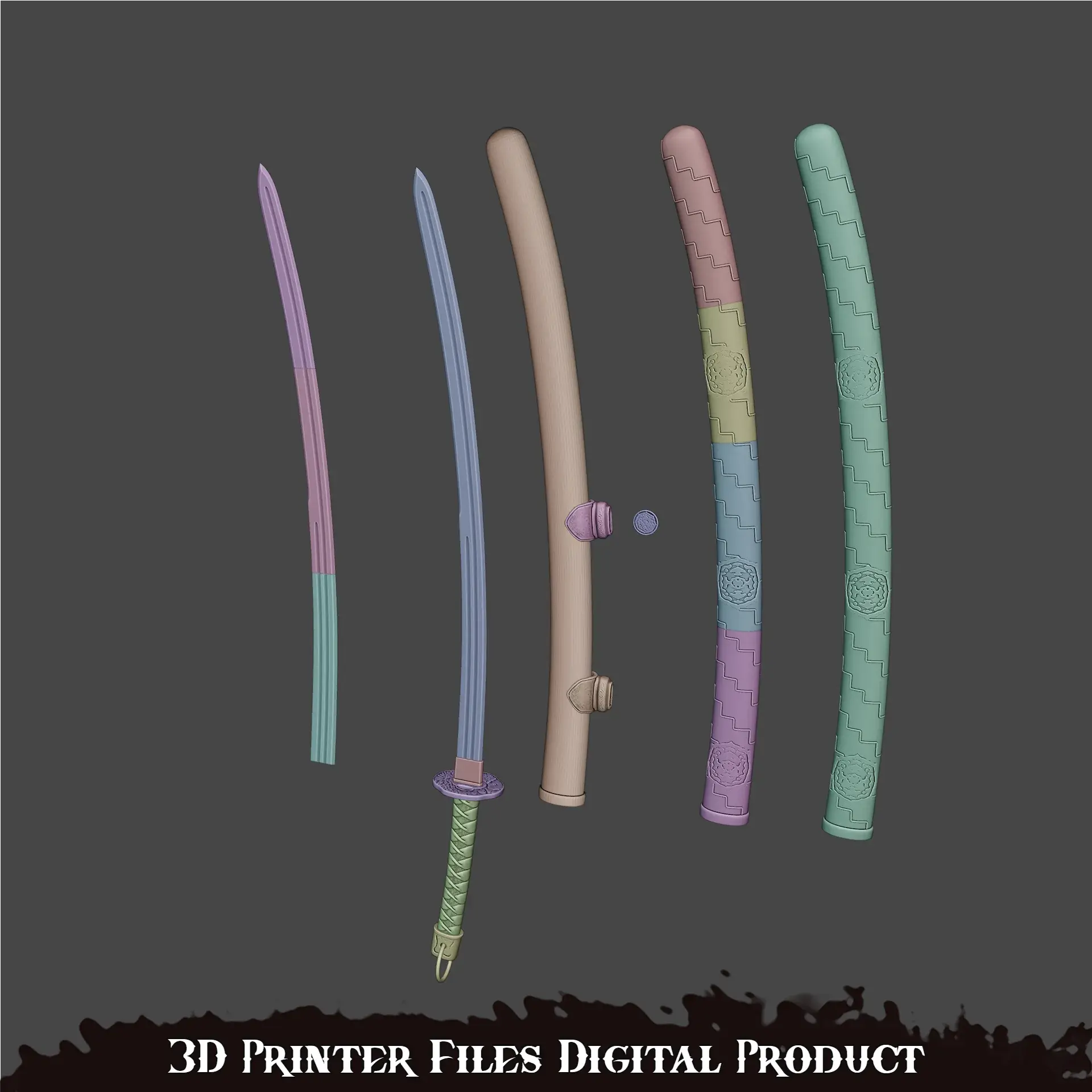 Cosplay STL Download - Scared Blade Cosplay Silent Hill Fby Krotek-inc