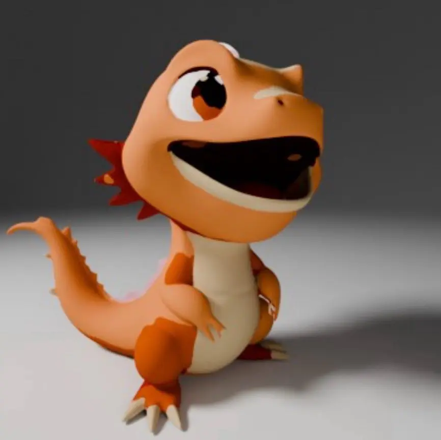 3D Printer Files | 3MF File | Ai bearded dragon | Creality Cloud