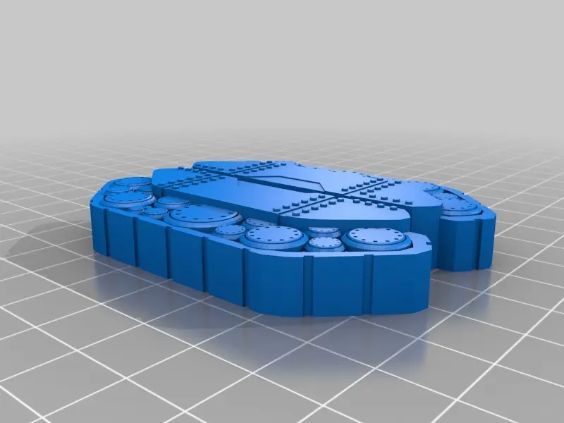 Gilgamesh Pattern Battle Tank (15mm scale) | 3D models download ...