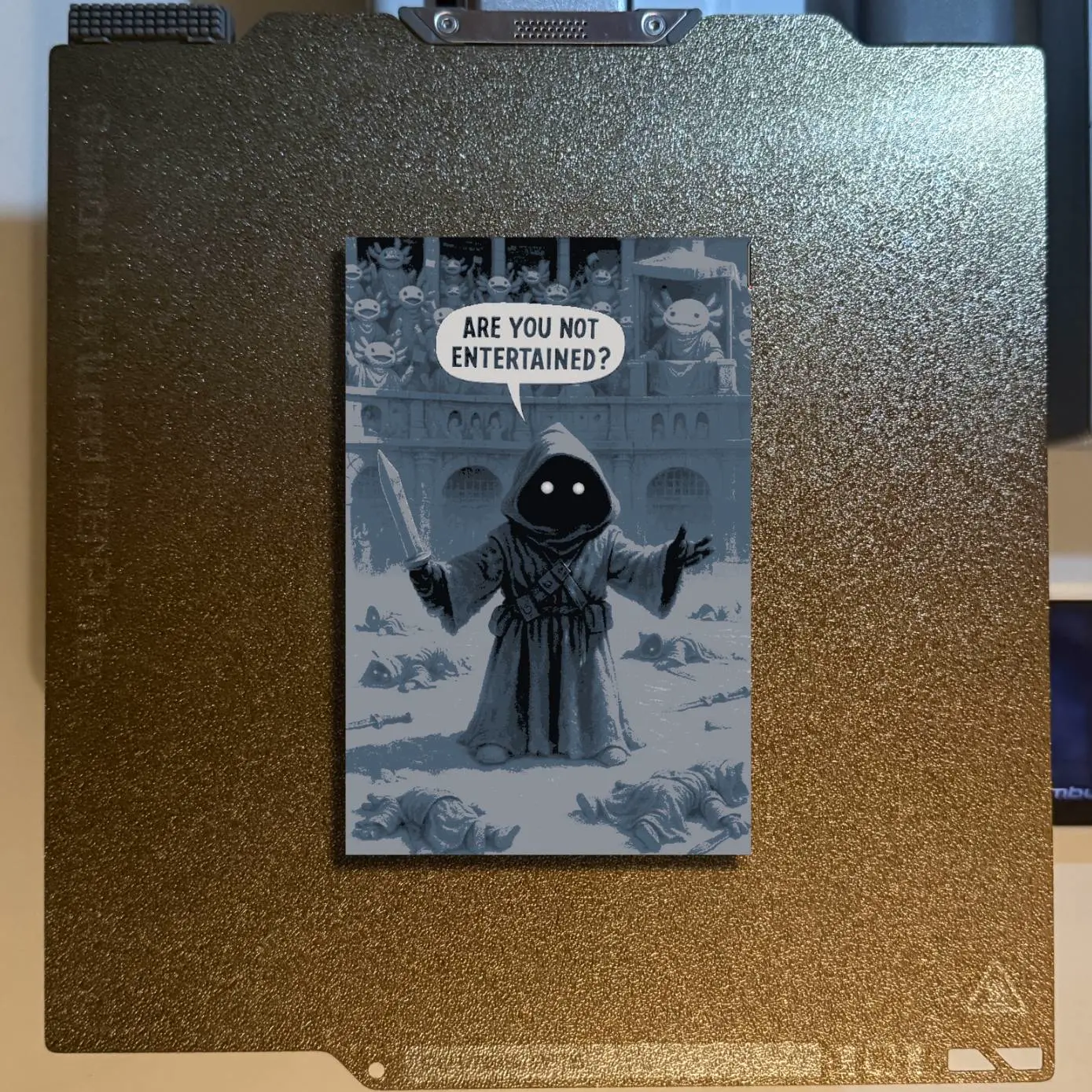 3D Printer Files | 3MF File | Ghoul Meme Hueforge | Creality Cloud