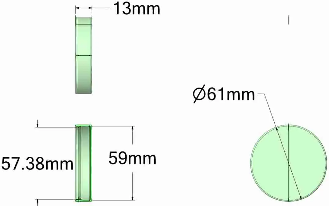 3D Printer Files | 3MF File | Cover Cap for Dish TV LNB to Gain ...