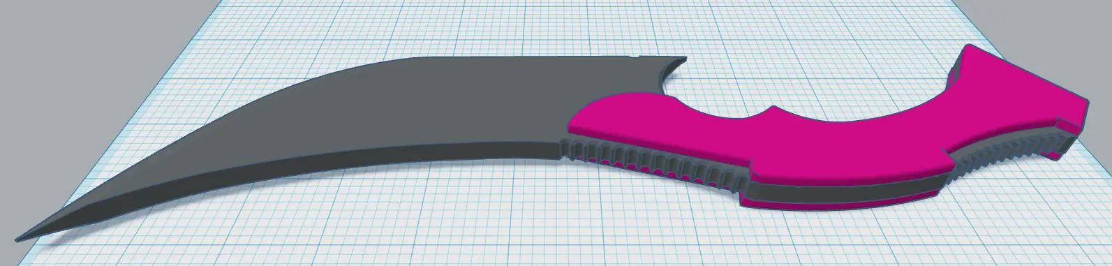 3D Printer Files | 3MF File | Large Cosplay Knife 1 | Creality Cloud