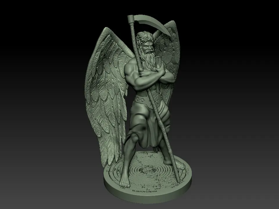 3D Printer Files | 3MF File | CHRONOS GOD OF TIME | Creality Cloud