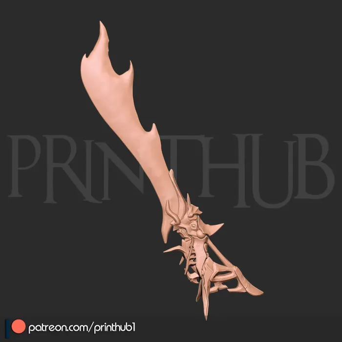 Cosplay STL Download - Dragon Buster Sword – Legend of Dragoon Cosplay ...