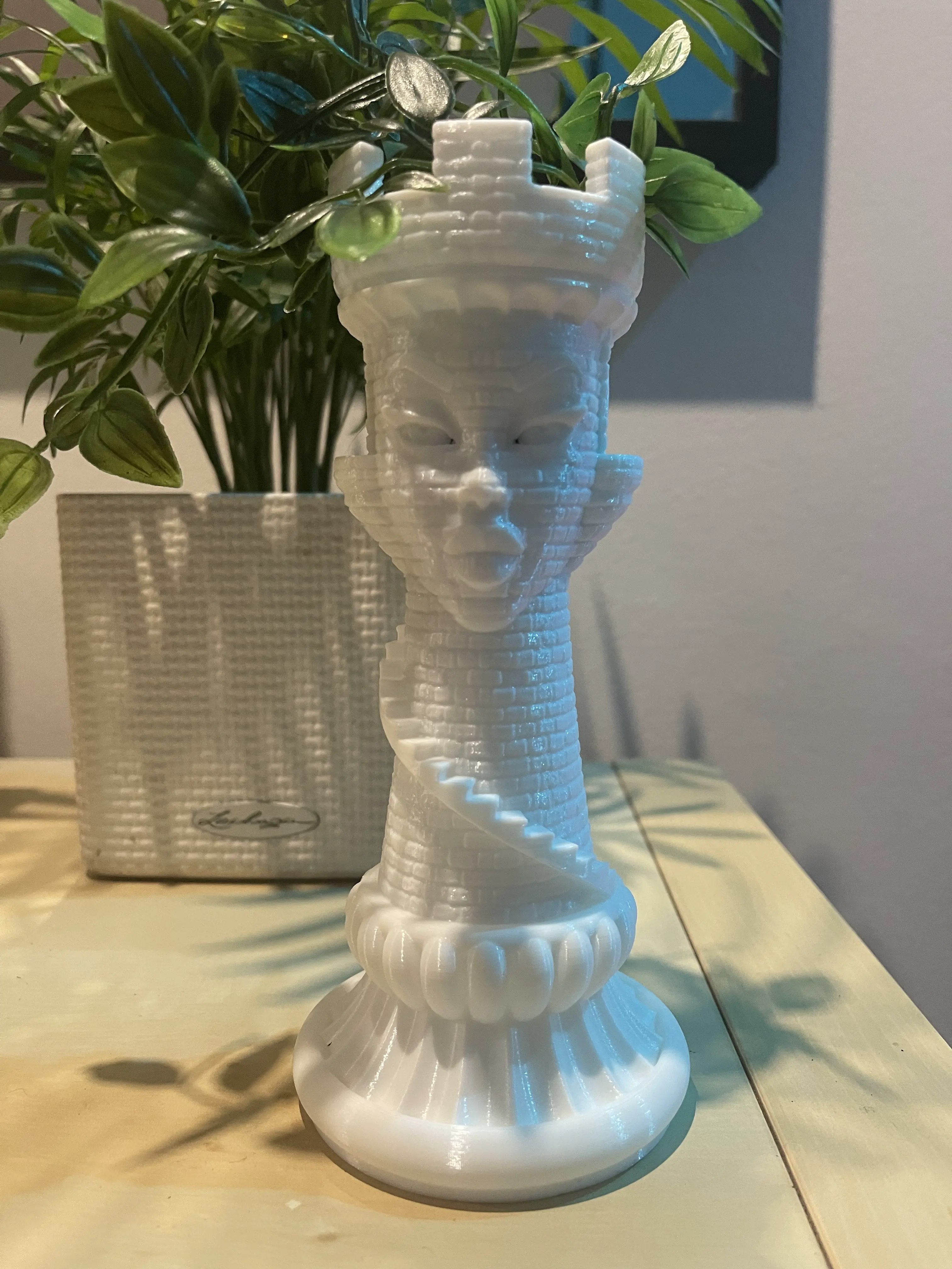 Sculptures & Artworks STL Download - RAPUNZEL'S TOWER ROOK/PLANTER ...