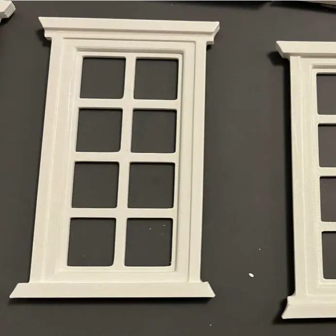 3D Printer Files | 3MF File | Window for a dollhouse (3 sizes ...