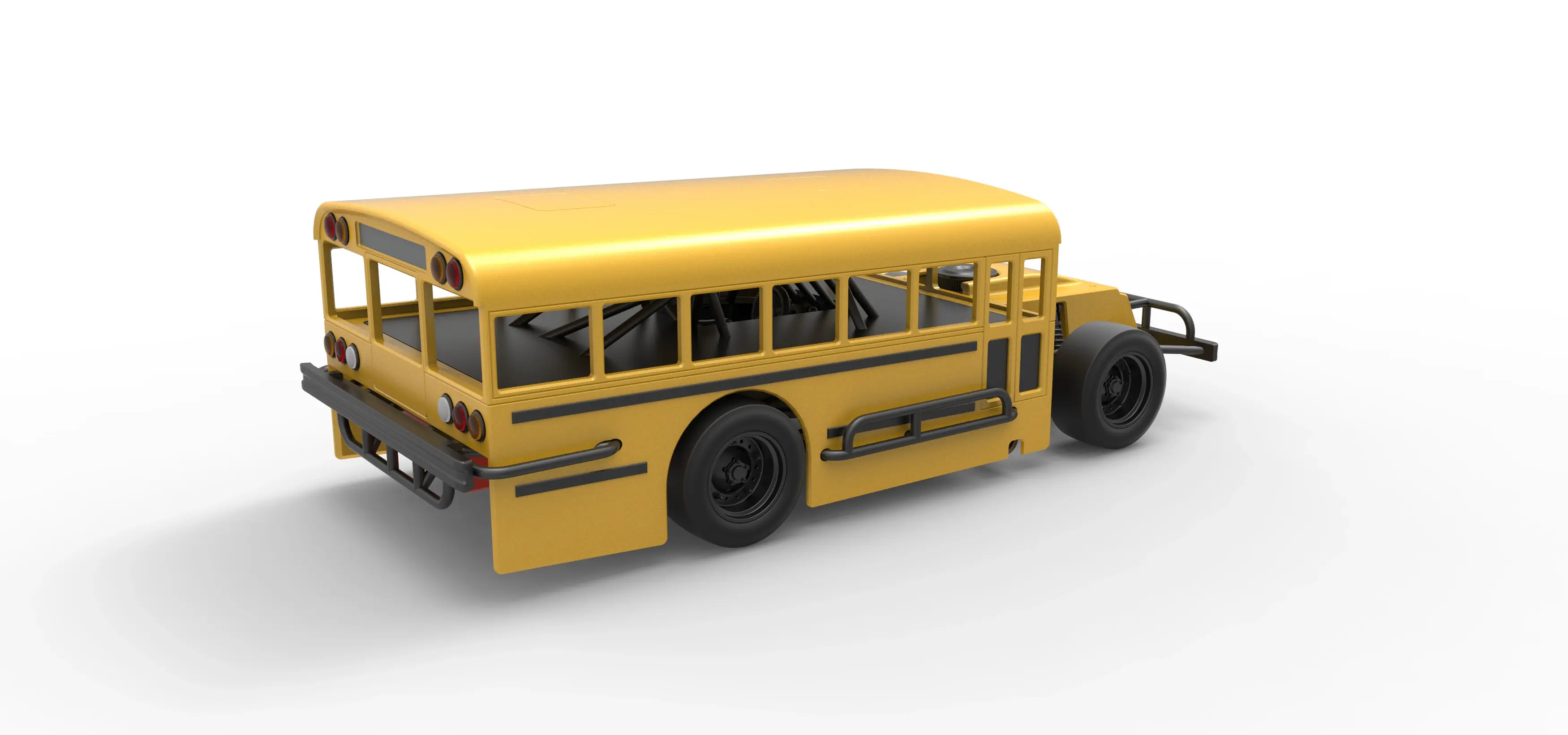 Other STL Download - Outlaw Figure 8 Modified stock car as School bus 1 ...