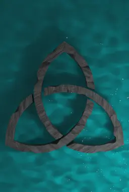 Free Home Decorations & Ornaments STL Download - Celtic Tri Knot ...