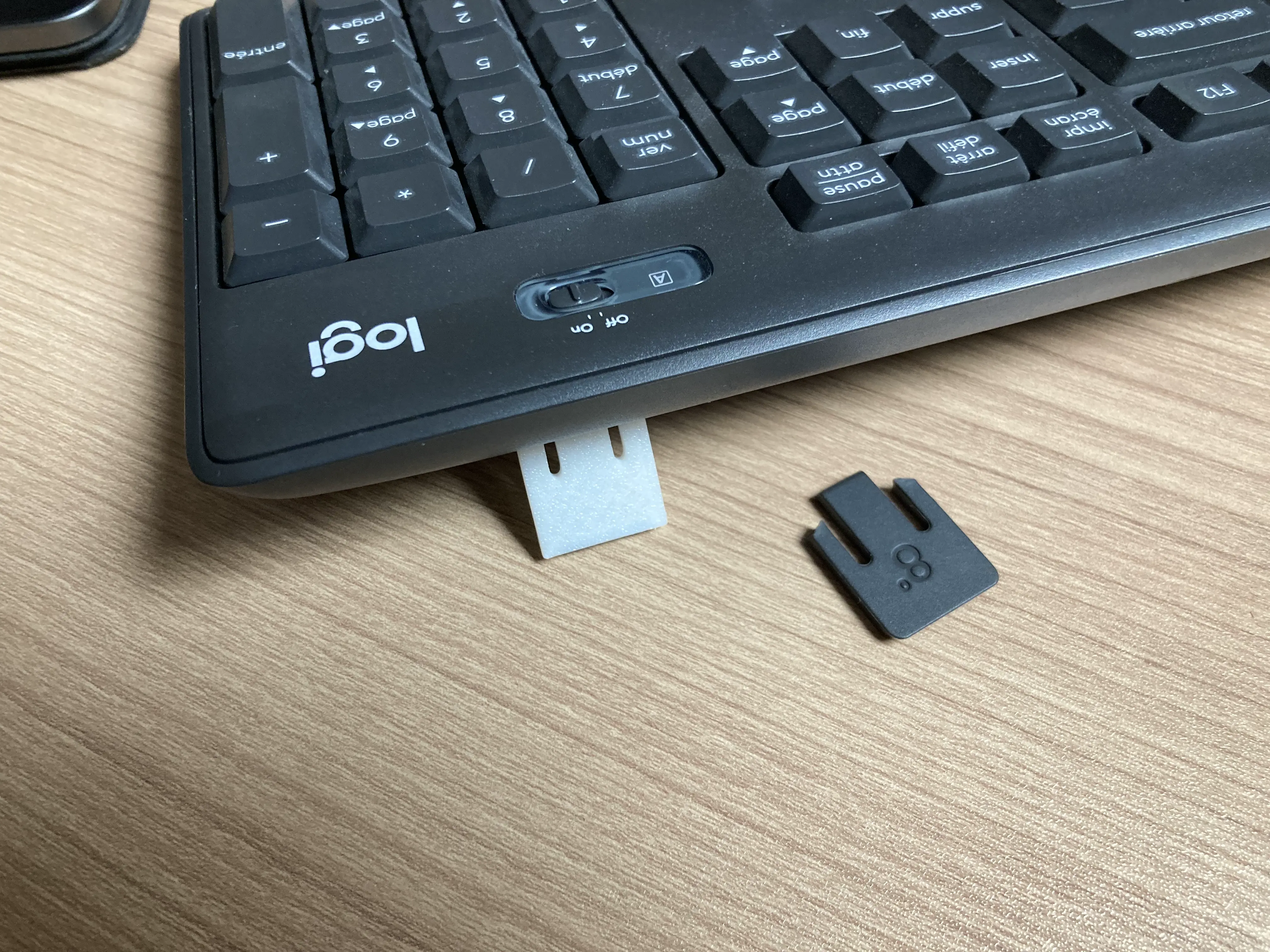 Home Appliance Accessories STL Download - Foot for logitech K295 Keyboardby Xavier