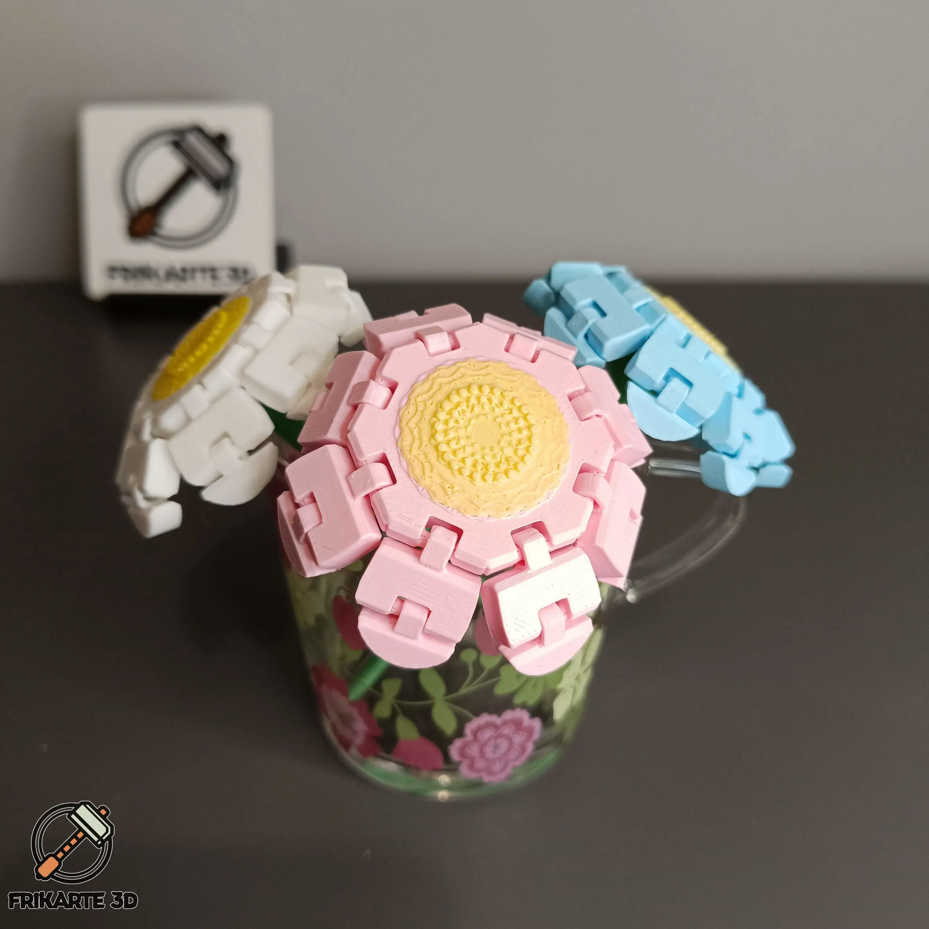 3D Printer Files | 3MF File | Flexi Daisy Flower | Creality Cloud