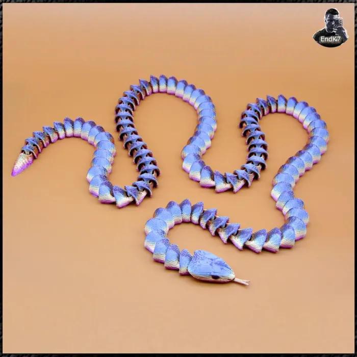 Other STL Download - flexible Corn Snake - nearly 150cm/59Inch long!by ...